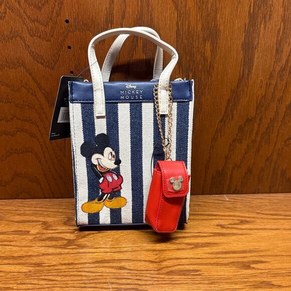 Disney | Bags | Disney Mickey Mouse Purse With Lipstick Holder | Poshmark
